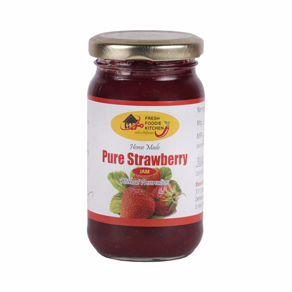 Pure Strawberry Jam – Fresh Foodie Kitchen